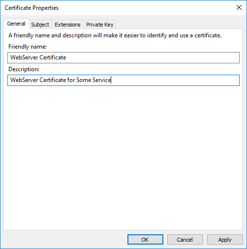 Create CSR and Key with Microsoft Management Console (MMC)
