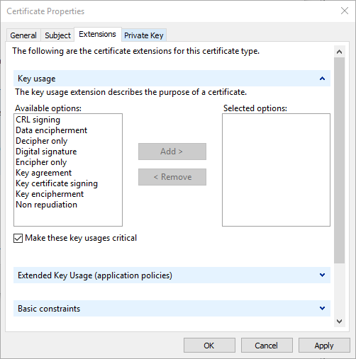Create CSR and Key with Microsoft Management Console (MMC)