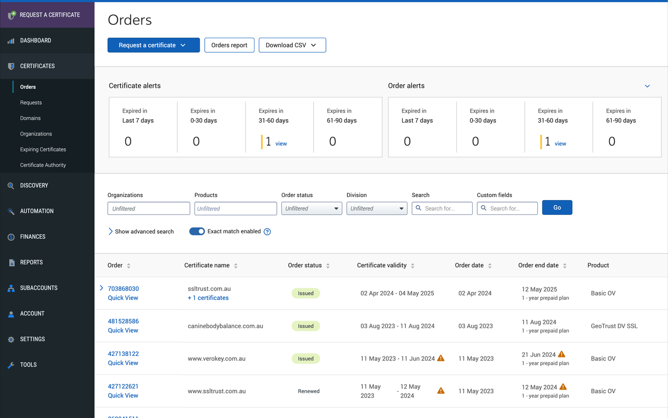 Ssltls Certificate Automation And Management