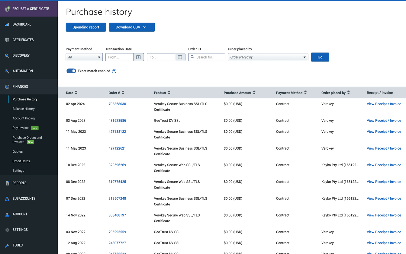 SSL/TLS Certificate Automation & Management