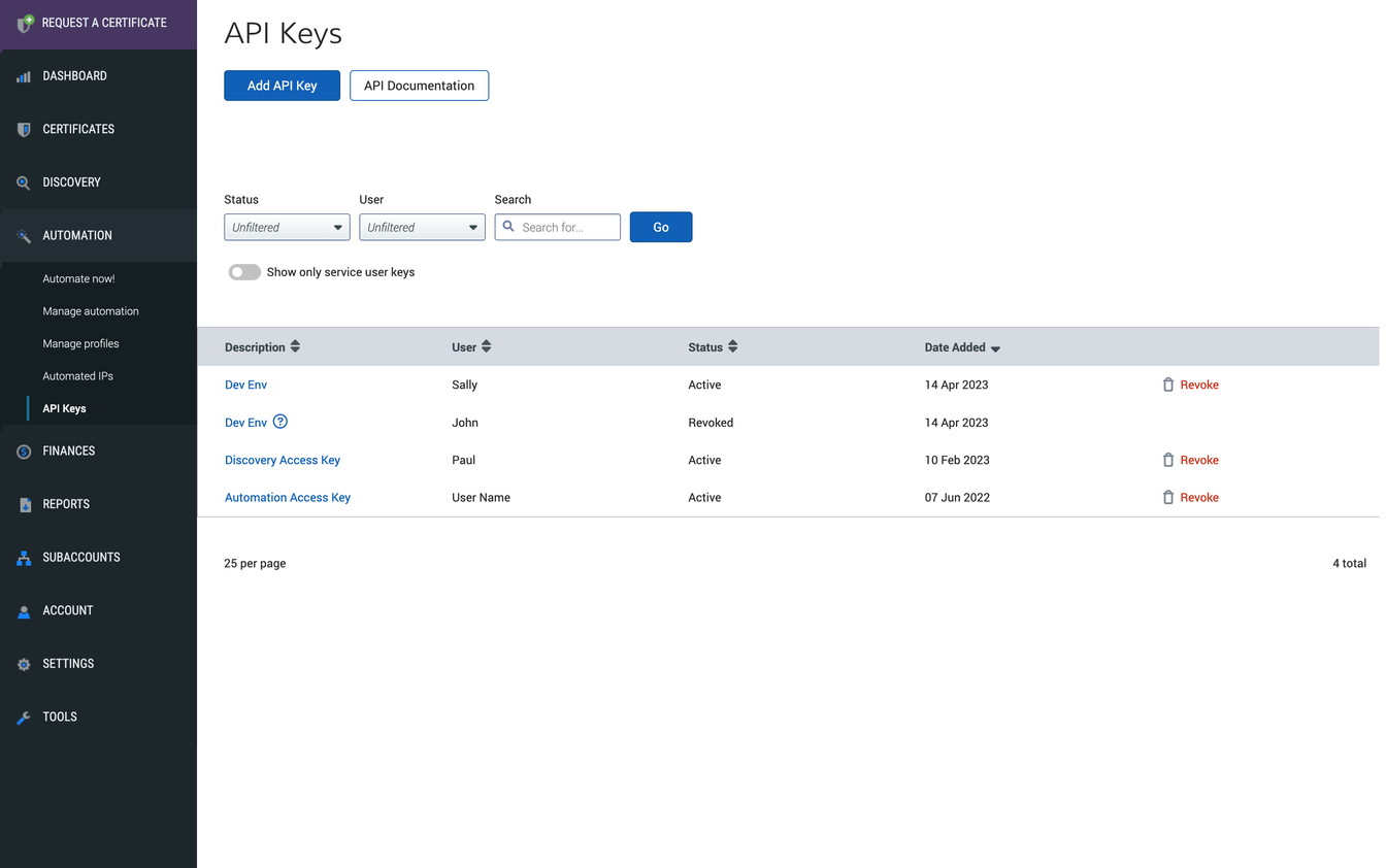 SSL/TLS Certificate Automation & Management