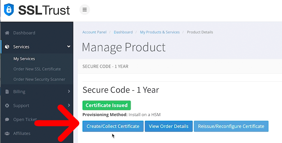 Setup Microsoft Azure Key Vault with Verokey/DigiCert Code Signing Certificate