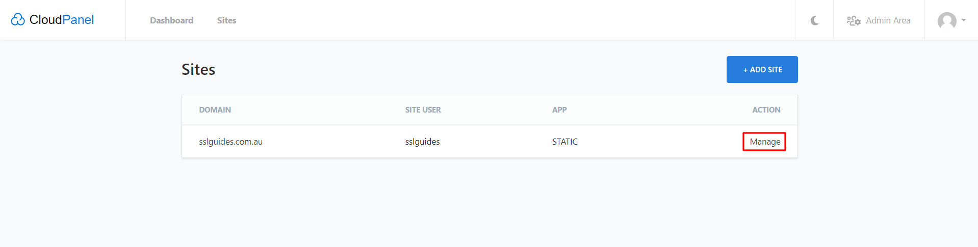 CloudPanel SSL/TLS Installation Guide