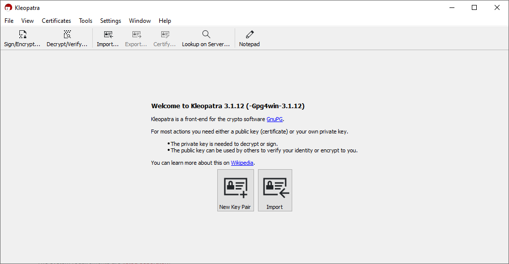 Encrypting files with GPG using GPG4WIN